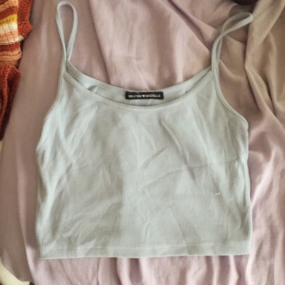 Brandy Melville | Tops | Brandy Baby Blue Tank | Poshmark